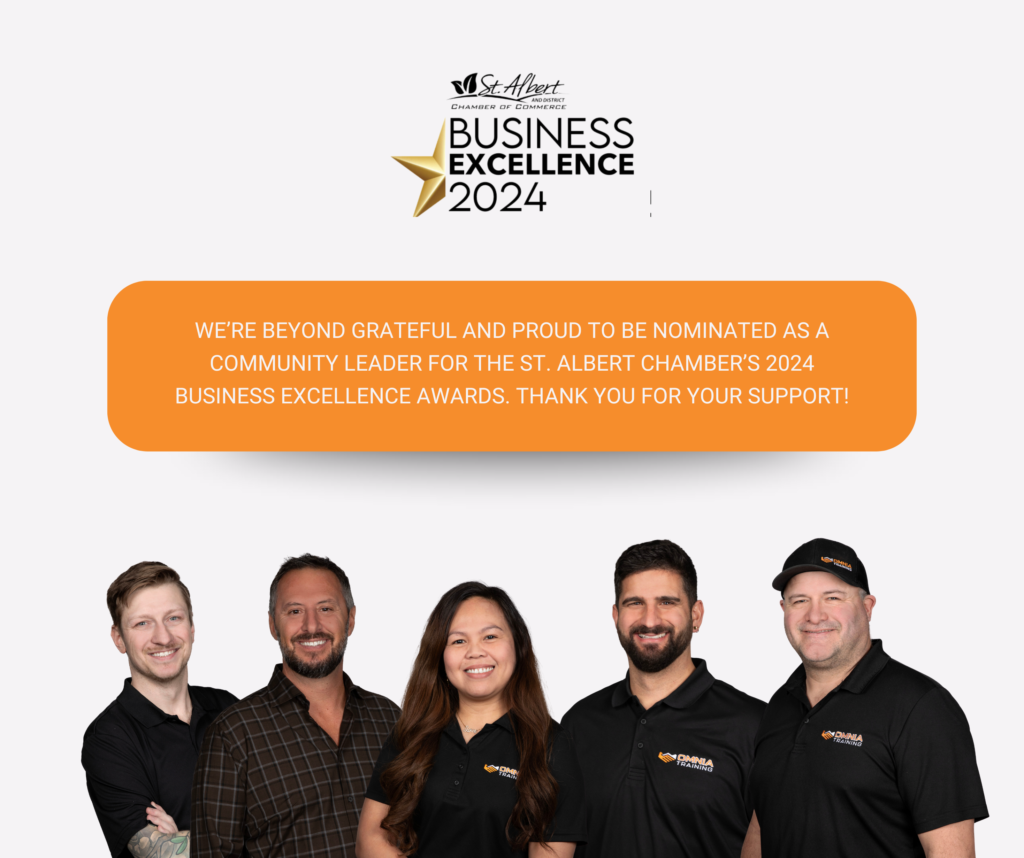 Community Business Leadership - Ignite Award: Omnia Training’s Commitment to St. Albert - OMNIA ...
